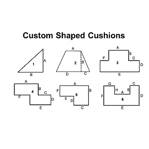 Jininworl Custom Size Bench Cushion, Checkered Gingham Plaid Pattern, High Resilience Upholstery Foam Long Chair Cushion Sofa Pads Outdoor/Indoor Patio Furniture (Black and White, Custom Size)