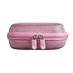 Hermitshell Hard Travel Case for JBL Go 3 / JBL Go 3 Eco Portable Bluetooth Speaker (Pink, Case for JBL GO 3)