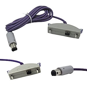 Gxcdizx Premium Game Link Cable Adapter for Nintendo Game Boy Advance to Gamecube Wii Console