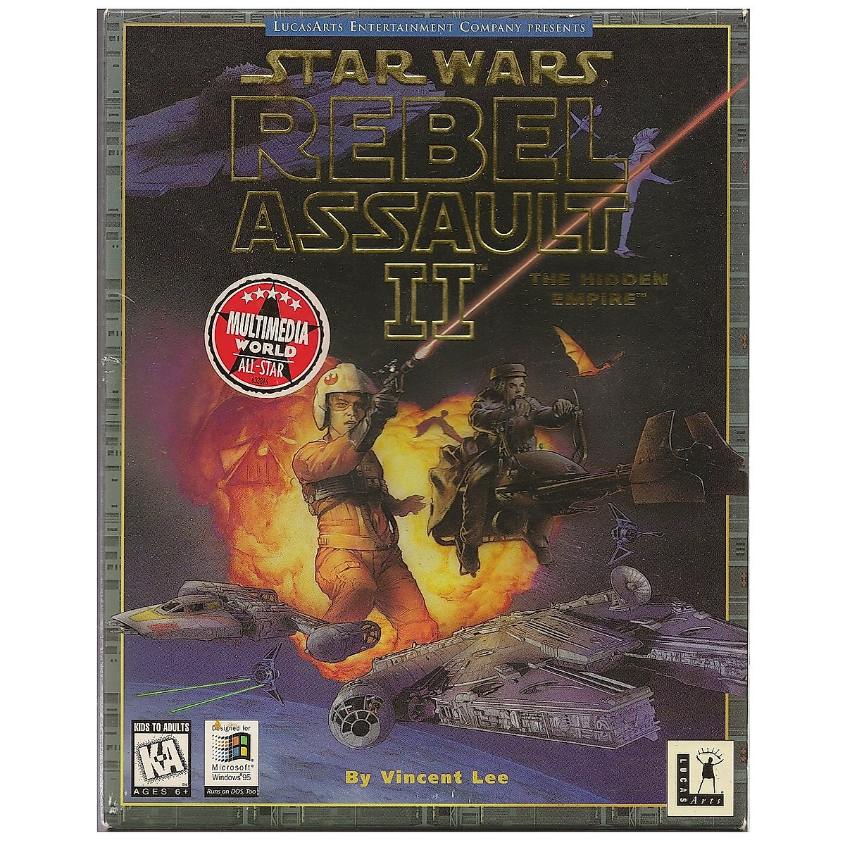 Star Wars: Rebel Assault Ii: The Hidden Empire [PC Game]