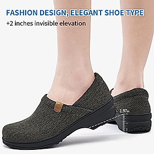 Women's Work Shoes Nurse's Non Slip - Healthcare and Nursing Shoes, All-Day Comfort, Fashion Sneakers Waterproof and Oil-Proof Walking Mary Jane Clogs Medical Breathable Shoes