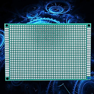 FTVOGUE 10pcs PCB Board 8x12cm, Double Side Prototype Experimental Development Plate,Development Kits and Boards