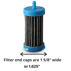 Sagan Life 5 Gallon Countertop Water Filter System, Portable Plastic Water Purification Unit, Removes 99.999% of Tiny Particles