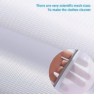 Garment Bag For Washing Machine With Zipper Laundry Mesh wash Bags Pack of 7 Mesh Laundry Bags For Bras Washer Protector For Underwear Baby Clothes Socks Delicates Bag for Washing Machine