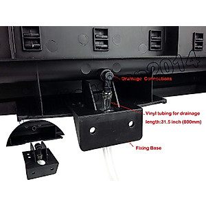 FSYD Black 52 Pegs Lab Supply Drying Rack, Pegboard Bench-top/Wall-Mount Laboratory Glassware 52 Detachable PegsLab Drying Draining Rack Cleaning Equipment