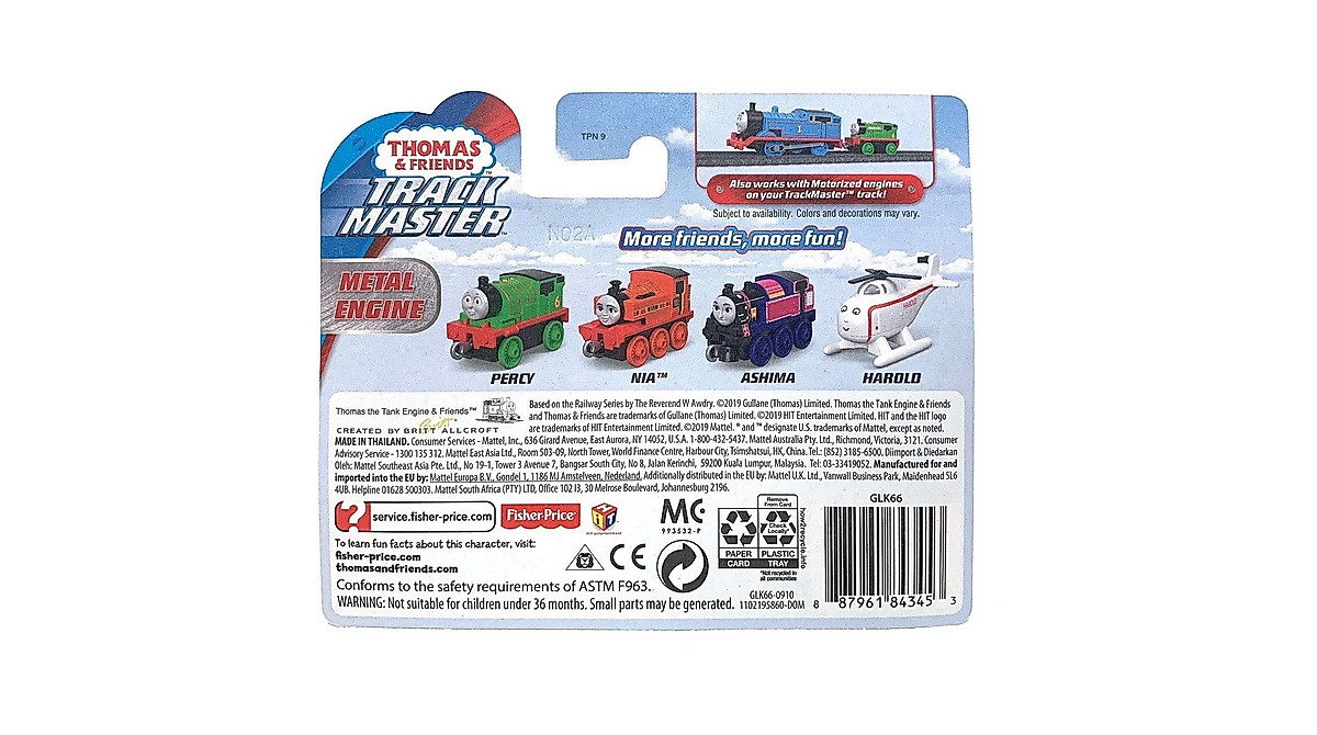 Thomas & Friends Diamond Anniversary Thomas Toy - Multi-Color Push ...