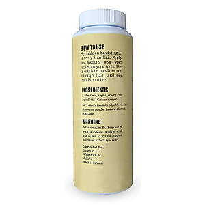 Lushy Lox Dry Shampoo Powder - All Natural Dry Shampoo for Women - Non-Aerosol Powder Dry Shampoo - Non Toxic, No Benzene or Talc - Blonde Dry Shampoo Light or Dark Hair - Incredible Scent 1.7 oz