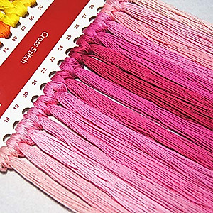 Joy Sunday Jesus Cross Stitch Kits 14CT Counted Full Range of Embroidery Starter Kit for Beginners Unprinted Pattern-The Last Supper