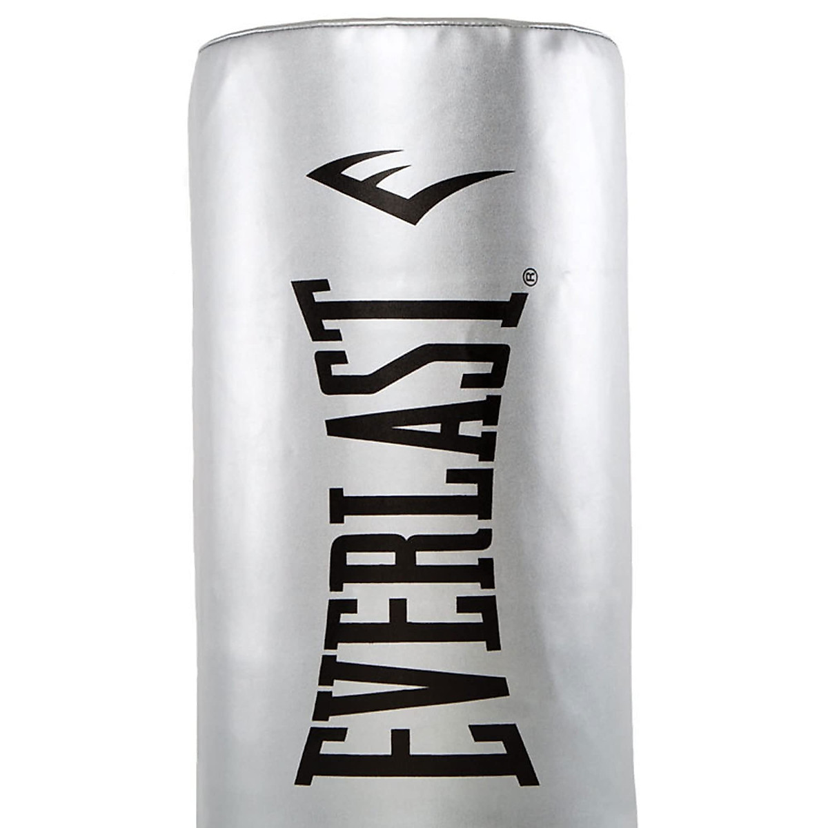 Everlast Powercore Free Standing Indoor Rounded Heavy Duty Fitness Training Punching Bag for Home Gym Strength Boxing Workout Exercise, Silver