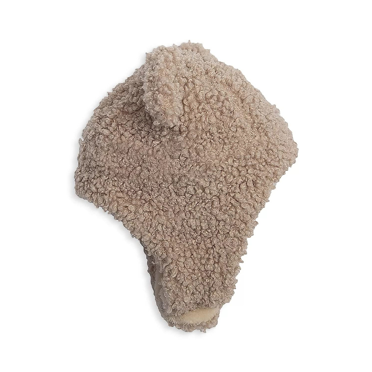 7AM Baby Hat & Mittens Set - Unisex Fleece Lined Hat & Mittens for Newborn, Waterproof, Soft & Warm Baby Winter Hat & Gloves Set, Soft & Fluffy Vegan Hat & Mittens | Cub Set, Teddy (12-24M)