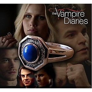 Movies Jewelry Vampire Diaries Daylight Ring Mikaelson Originals Family Ring Klaus Rebekah Elijah Finn Kol Mikael's Ring (9)