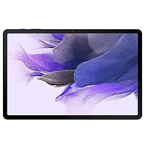 Samsung Galaxy Tab S7 FE 2021 Android Tablet 12.4” Screen LTE/WiFi (T-Mobile) 64GB S Pen Included Long-Lasting Battery Powerful Performance, Mystic Black - SM-T738UZKAXAU (Renewed)