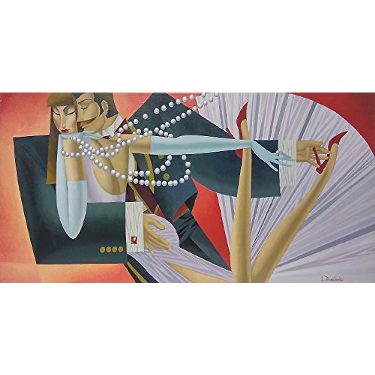 Dance. Tango in White