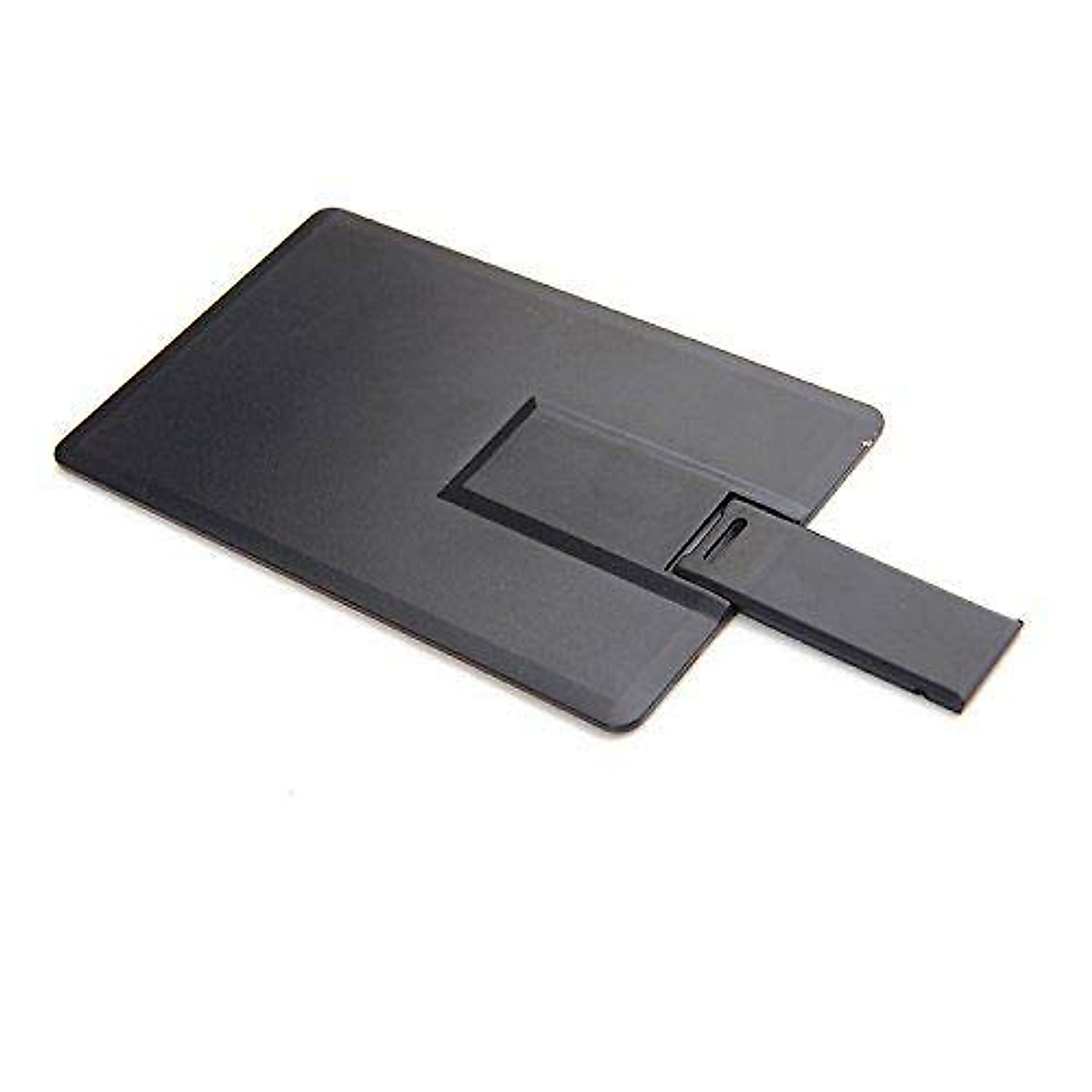 KINMIN Credit Card USB Flash Drive 64GB 50 Pack Business Card Bank Card Shape Flash Drive Memory Stick Key Credit USB Drive Black