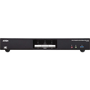 ATEN 2 Port 4K DisplayPort KVM Switch 2 Monitors 2 Computers Dual Monitor KVM Switch, Share USB Peripherals, Independent KVM, USB, and Audio Switching CS1942DP