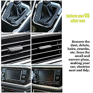 Car Accessories for Women Car Cleaning Gel Keyboard Cleaner Car Detailing Putty Auto Slime Cleaning Goo Magic Dust Cleaning Tool for Keyboards, Car Vents, Cameras, Printers, Calculators, Screens