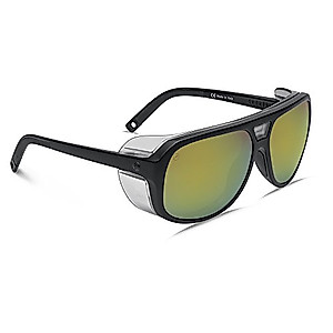 Electric Visual Stacker Matte Black/OHM+Polarized Bronze Green Sunglasses