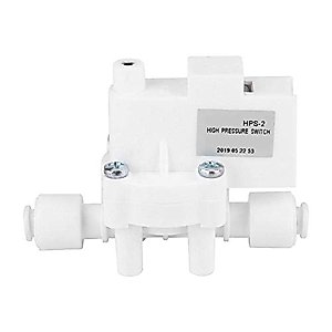 1/4" DC 24V High Pressure Switch, Action High Pressure Regulator High Pressure Controller for Pump RO Water Fitlers Reverse Osmosis Tank 0.25MPa