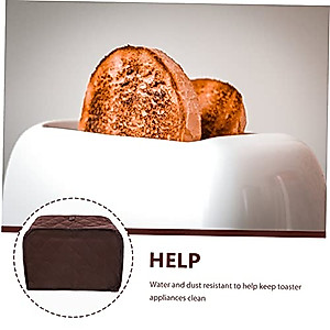 LABRIMP Bread Machine Dust Cover Oven Protector Oven Microwave Combo Microwave Oven Combo Bread Machine Coat Appliances Bag Microwave Oven Grill Cover Practical Toaster Cover Home Supply