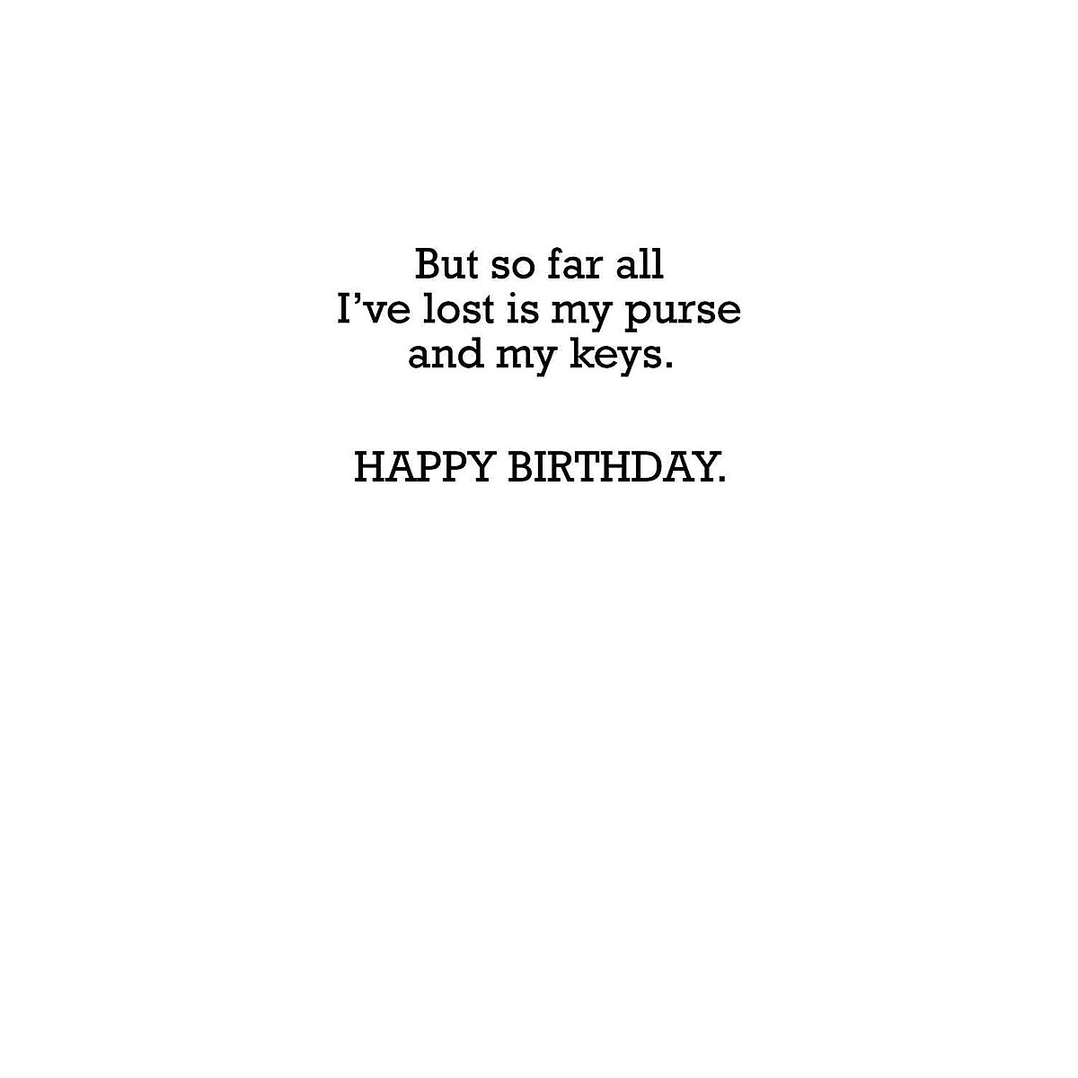 SHADE TREE GREETINGS Funny Women's Birthday Greeting Card (5" x 7") by Actual Pictures | 3 Pack + 3 Envelopes (Wine Weight Loss)