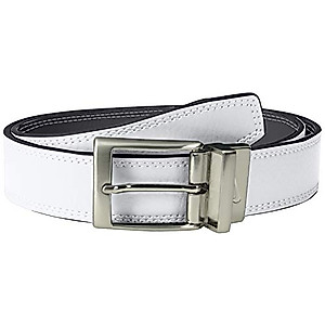 Nike Men's Classic Reversible Belt, Black/White, 36