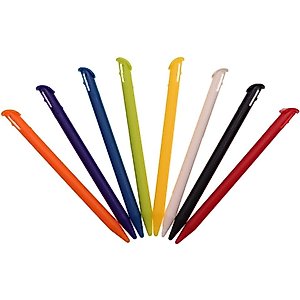Plastic Touch Screen Stylus Pen for New 3DS XL New 3DS LL Replacement (Yellow)