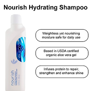 Eufora Nourish Hydrating Shampoo 8.45 oz & Leave In Hydration 6 oz