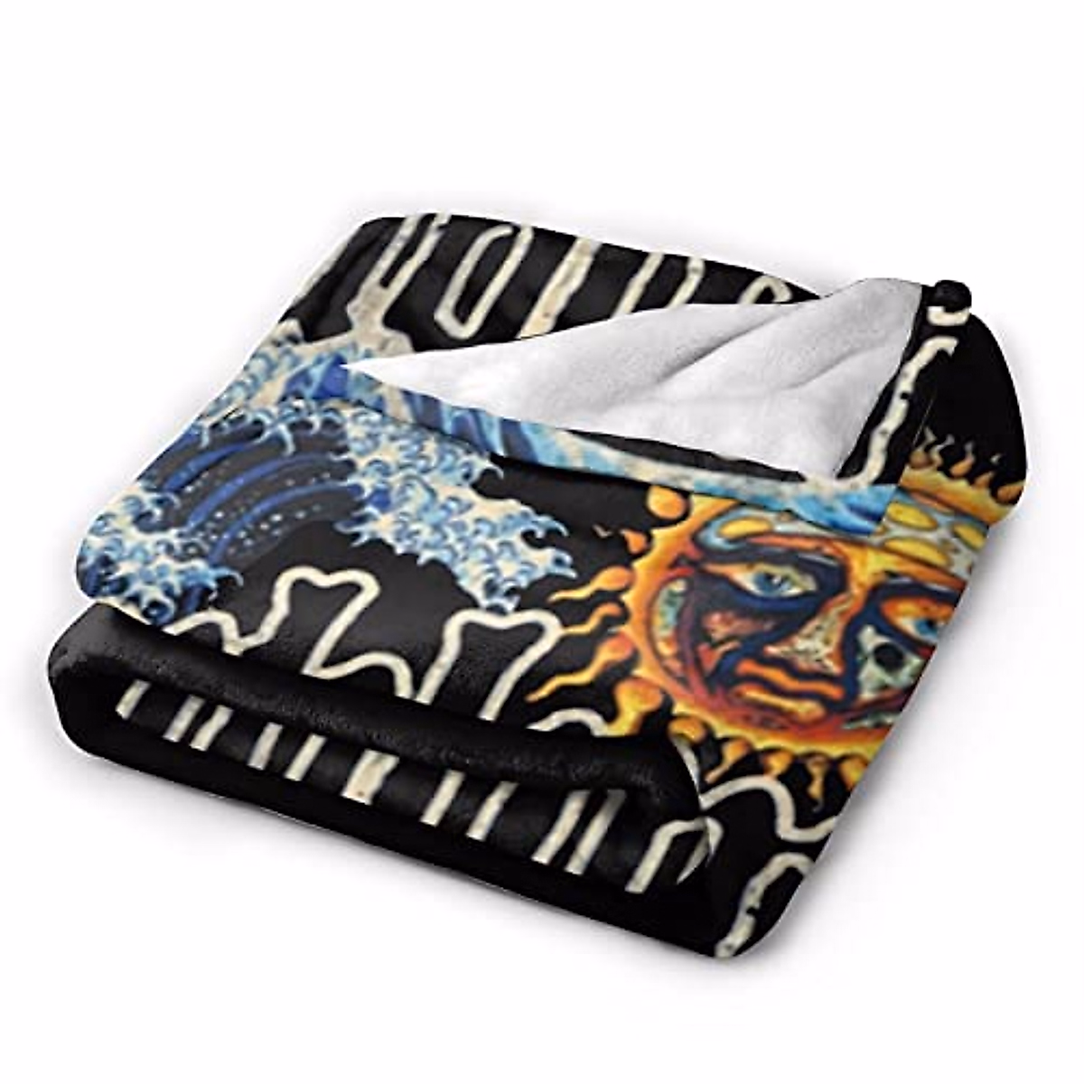 GGUWUG The Story of Sublimes Iconic Sun Blankets Throw Blanket Bed Blanket Microfiber Decorative Blanket for Sofa Living Room