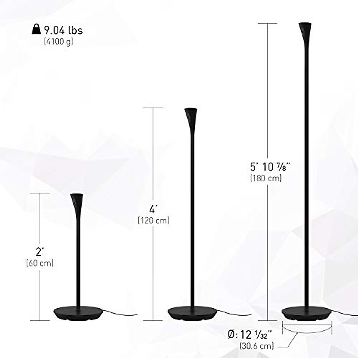 Panasonic HomeHawk FLOOR Home Monitoring HD Camera for Senior Care, Motion Detection Night Light, 2-way Talk, 24/7 Live View + Secure Recording, Alexa Compatible - KX-HNC850 (Black Satin)