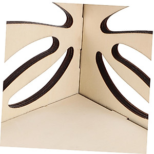 Ciieeo Wooden Butterfly Floating Shelf Ledge Delicate Books Display Rack Hanging fine Bookshelf Bohemia Books Display Wall Shelf Stand Pendant Crystal Stone Accessories