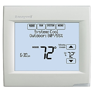Honeywell TH8320R1003 VisionPro 8000 with RedLINK Digital Thermostat, White