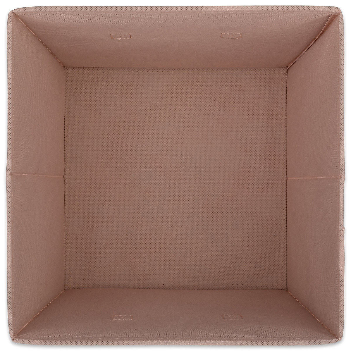 DII Non Woven Fabric Storage Bin Collection Collapsible Organizer Cube, Small Set, 11x11x11", Millennial Pink, 2 Count