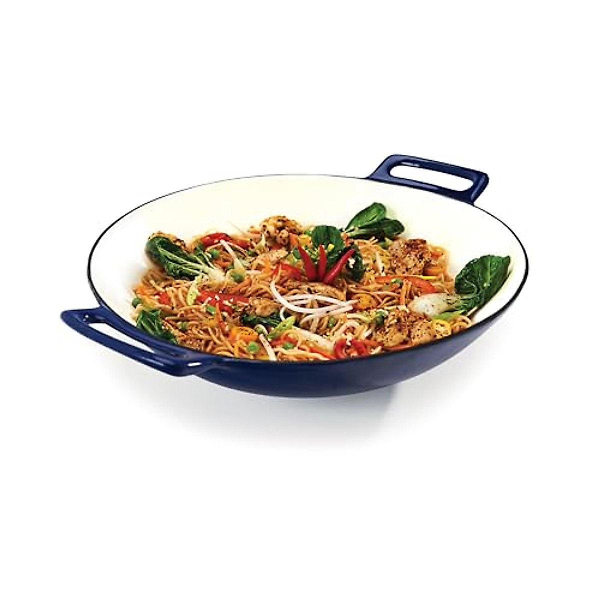 Broil King Cast Iron Porcelain Wok