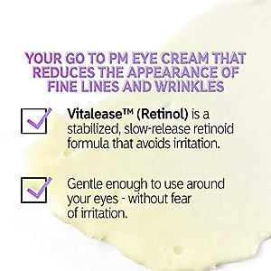 The INKEY List Retinol Eye Cream, Reduce Wrinkles and Fine Lines, Support Collagen Production, 0.5 fl oz