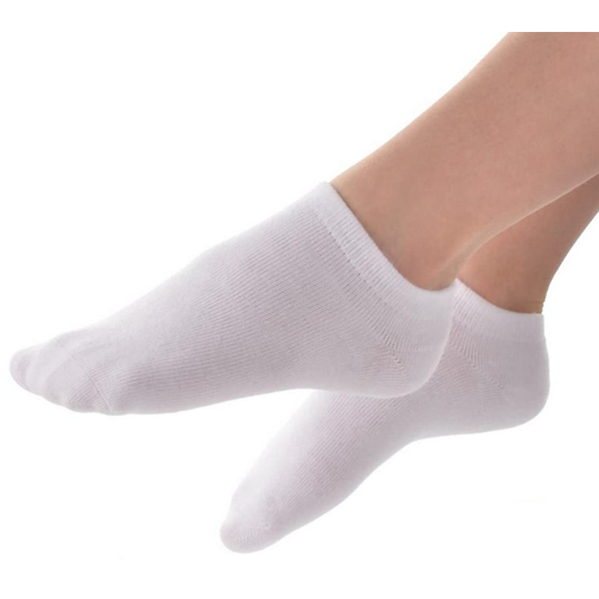 WEUSMAY Ankle No Show Socks for Boys Girls Casual and Athletic Youth Kids Low Cut Socks 8 Pairs (Shoe Size: 2.5-6.5)
