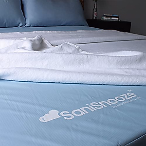 SaniSnooze Scholar Waterproof Bedwetting Mattress for Teenagers, CertiPur-US Certified (Queen - 60" x 80" x 6")