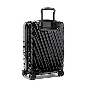 TUMI 19 Degree International Expandable 4-Wheel Carry On - Hard Shell Carry On Luggage - Rolling Carry On Luggage for Plane & International Travel - Black