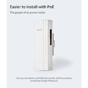 Wireless WiFi Access Point︱Dual Band 2.4GHZ 5GHZ Wave 2.0︱POE Powered Port︱4 x 4 MU-MIMO︱Seamless Roaming for Indoor Wall/Ceiling Mounted