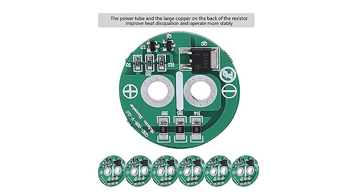 Diyeeni 2.5V Super Capacitor Protection Board Module - 6 Pcs