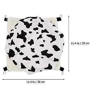 POPETPOP Hamster Bed House Hammock - Small Animal Warm Bed House Guinea Pig Hedgehog Chinchilla Cotton Nest Hamster Accessories for Sugar Glider Hamster Small Bird Pet