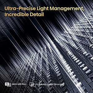 Hisense 65-Inch Class U8 Series Mini-LED ULED 4K UHD Google Smart TV (65U8K) - QLED, 480 Motion Rate, 144Hz Game Mode Pro, Dolby Vision IQ, HDMI 2.1, Alexa Compatibility, 2.1.2 Multi-Channel Audio