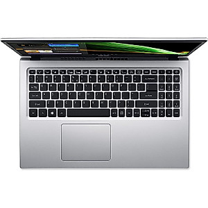 acer Aspire 1 A115-32-C96U Home & Student Slim Laptop (15.6" FHD, Intel Celeron N4500, 16GB RAM, 256GB SSD, UHD Graphics) 1-Year Office 365, Ethernet, Wi-Fi, Webcam, IST HDMI, Win 11 Home, Silver