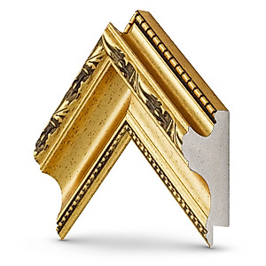 Frame My TV Deco TV Frames - Ornate Gold Smart Frame Compatible ONLY with Samsung The Frame TV (65", Fits 2021-2025 Frame TV)