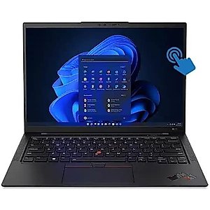 OMMOTECH NewLenovo Gen 11 ThinkPad X1 Carbon, 14.0" WUXGA Touchscreen 16GB RAM 1TB SSD Core i7-1355U Processor(Upto 4,7GHz), WiFi 6 Webcam Backlit Keyboard Upto16 Hours, Win 11 Pro Supported