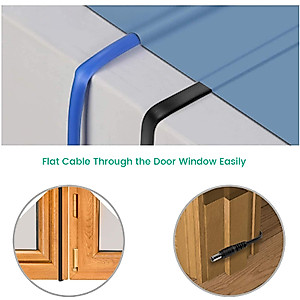 Extension Power Cord Replacement for Echo Show 8, Show 10 3rd Generation, Echo Show 2nd Gen, Amazon Echo 4th Gen - 10 ft Long DC Charger Cable