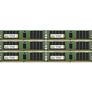 96GB 6x16GB DDR4-2933Mhz PC4-23400 288-Pin RDIMM Memory for Apple Mac Pro 2019 7,1 by NEMIX RAM