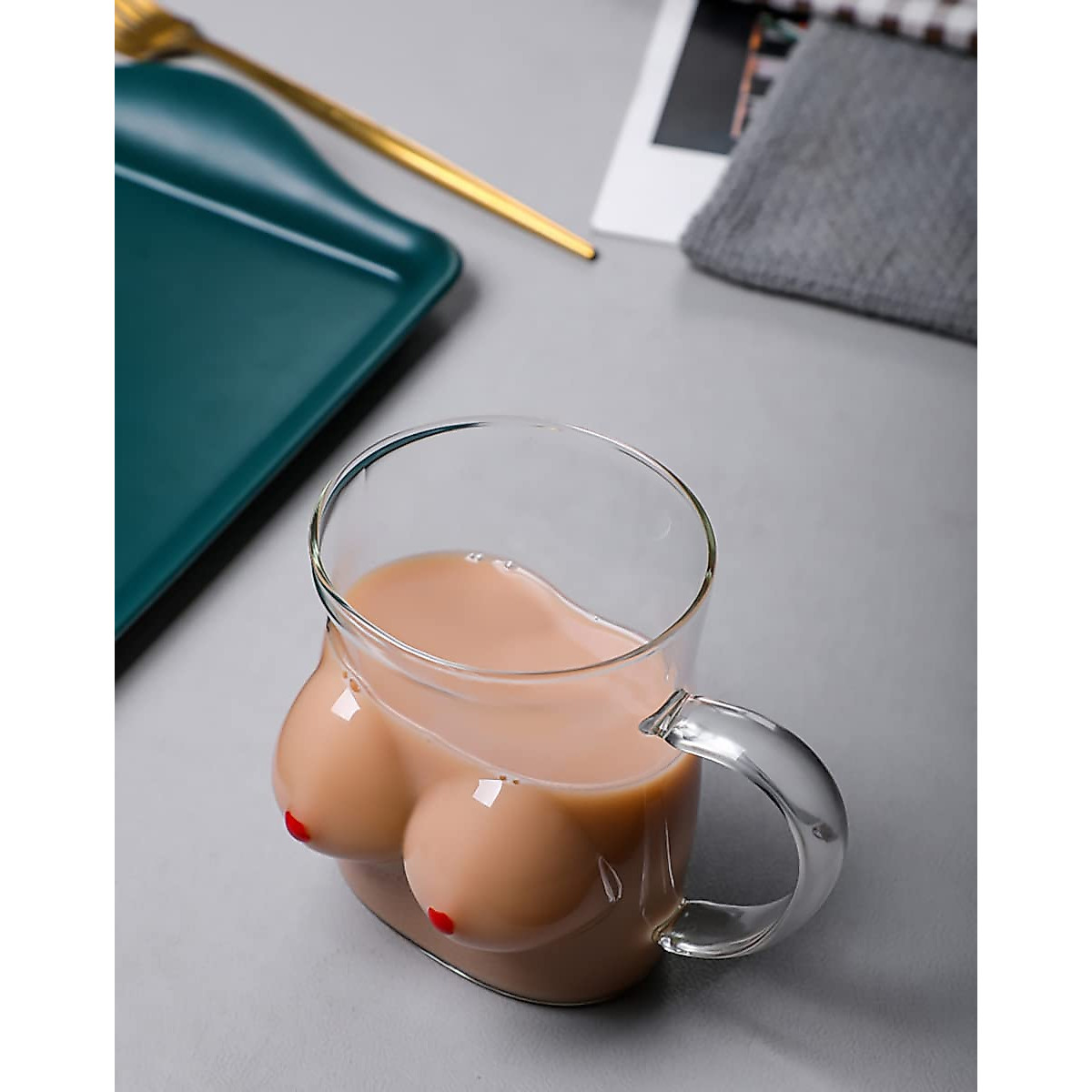 GawmFoiuy Creative Body Shape Wine Glasses Coffee Mugs, 18 Oz Ladies Men'S Wine Glasses Drink Glasses Cocktail Glasses Whiskey Glasses, Party Bar Glass,Beer Mug,Sex Gifts(Body shape mug 18 Oz)