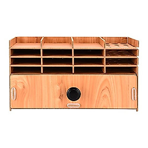 Rhinestone Storage Box, Density Board Vintage Multi Layers Grids Container for Earrings Necklaces Accessories for DIY Crafts