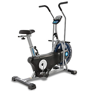 XTERRA Fitness AIR350 Air Bike Ergonomic Design, Comfortable Padded Seat, Heavy Duty Fitness Bike