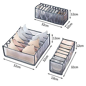 YUEXIAODOU Sock Towel Dresser Nursery Bra Baby Tie Belt Underwear Drawer Organizer Clothes And Storage Dividers Box For Women Men Bedroom Fabric Closet Clothing Honeycomb Drawer Organizer